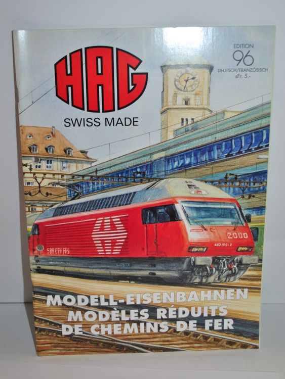 HAG Katalog 1996 (ESN052) (Gebraucht) in Aarwangen für CHF 1 – mit ...