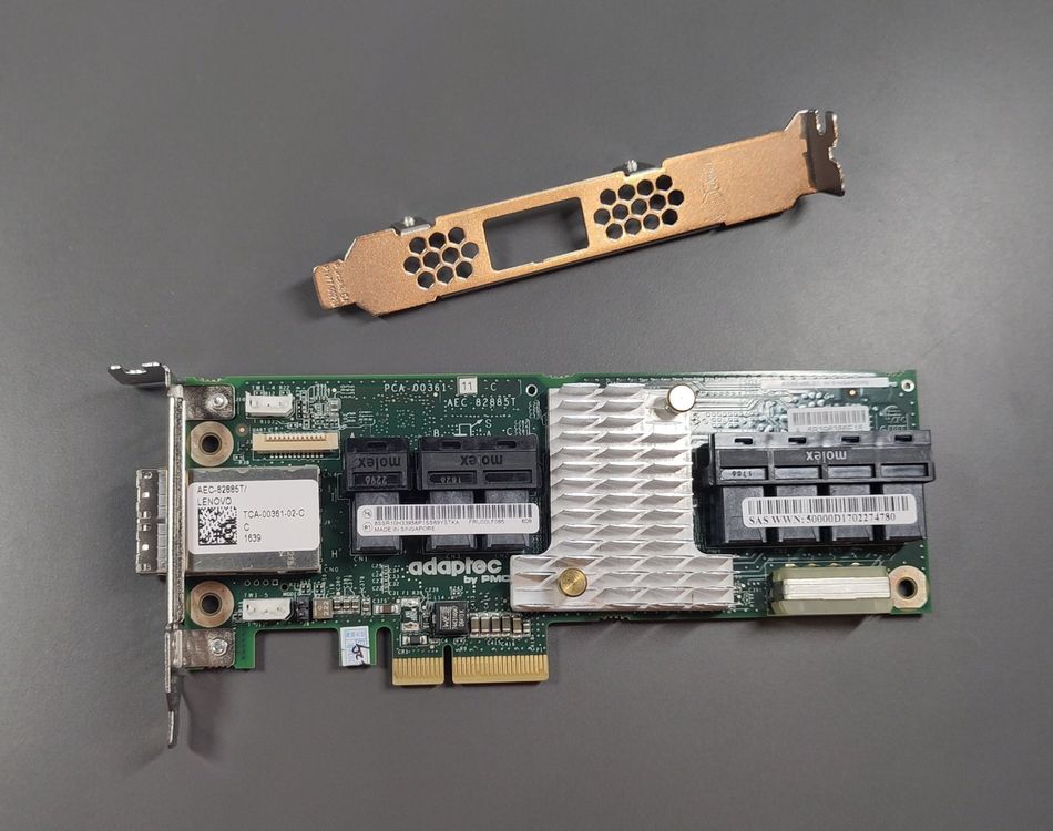 Adaptec 82885T Expander 12Gbps SAS/SATA (Neu (gemäss Beschreibung)) in ...