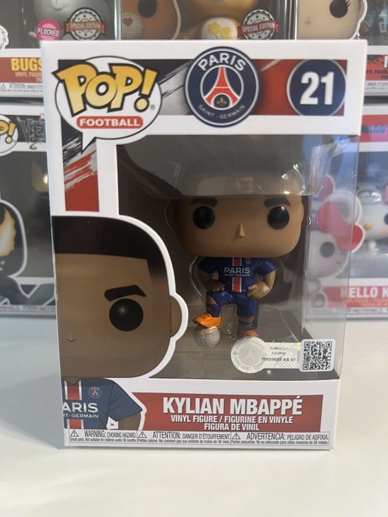 Funko POP! Football Paris Saint-Germain Kylian Mbappé (Home) (Neuf avec ...