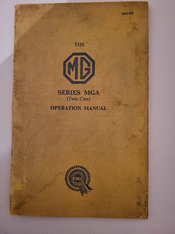 MGA Operations manual (Gebraucht) in Dino für CHF 80 – mit Lieferung ...