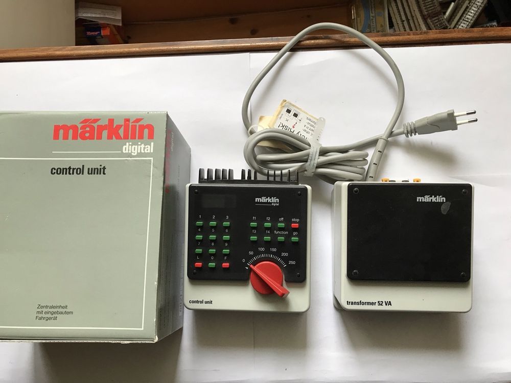 märklin 6021 (control unit) und märklin 6002 (trafo) (Gebraucht) in ...