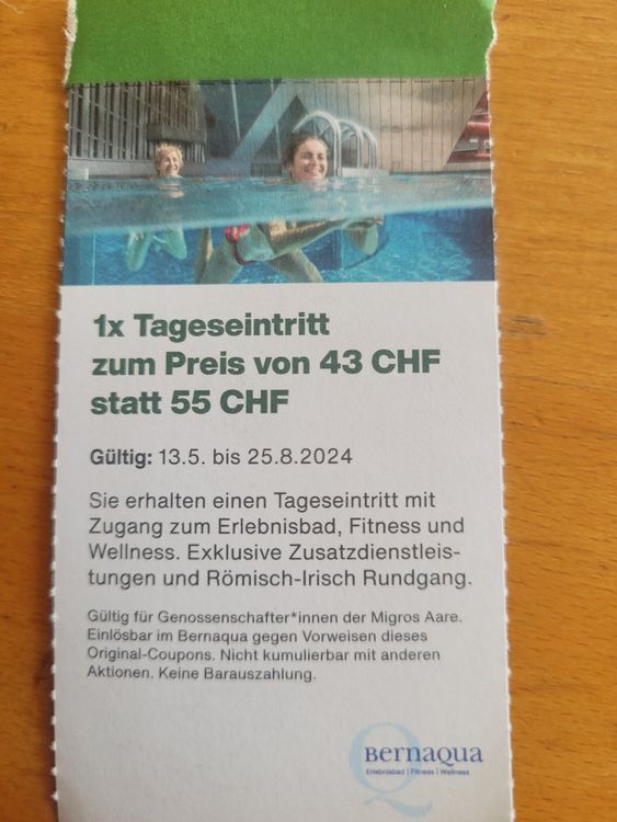 bern aqua westside badeparadies (Gebraucht) in gümmenen für CHF 1 – mit Lieferung auf Ricardo kaufen