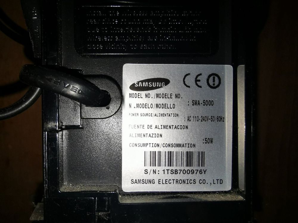 Samsung SWA 5000 Wireless Receiver | Kaufen auf Ricardo