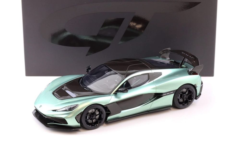 RIMAC Nevera R Coupe green metallic 2024 1:18 GT Spirit Ltd. (Neu und ...