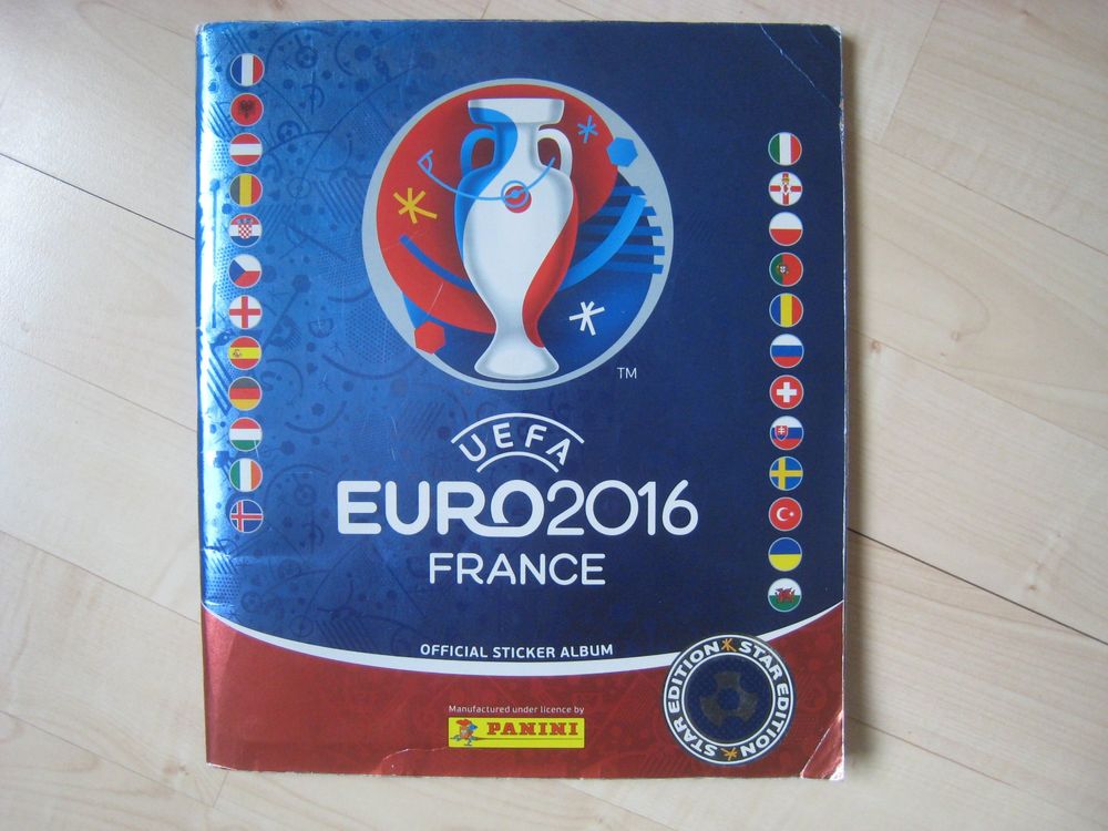 UEFA Euro 2016 FRANCE Sticker Album Panini (Gebraucht) in Dättlikon für ...