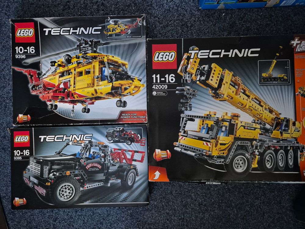3 Lego Technic Sets Kran Helikopter Abschleppwagen (Gebraucht) in Ennetbürgen für CHF 129 – mit ...