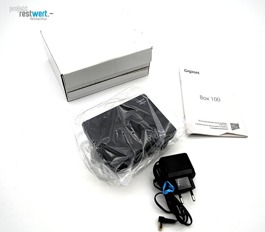 GIGASET BOX 100 DECT- Basis Station Schwarz (DE) (Neu (gemäss ...