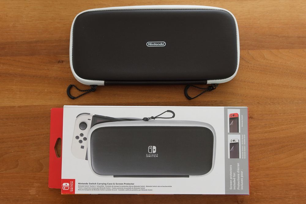 Nintendo Switch OLE weiss inkl. 4 Spiele und Hülle (Neu (gemäss ...