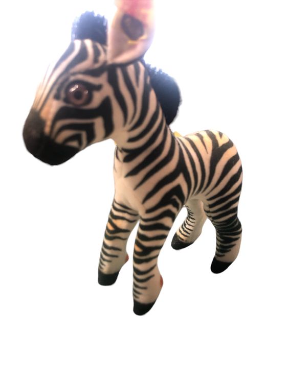 Steiff - Zebra 17 cm hoch mit Knopf und Fahne | Kaufen auf Ricardo