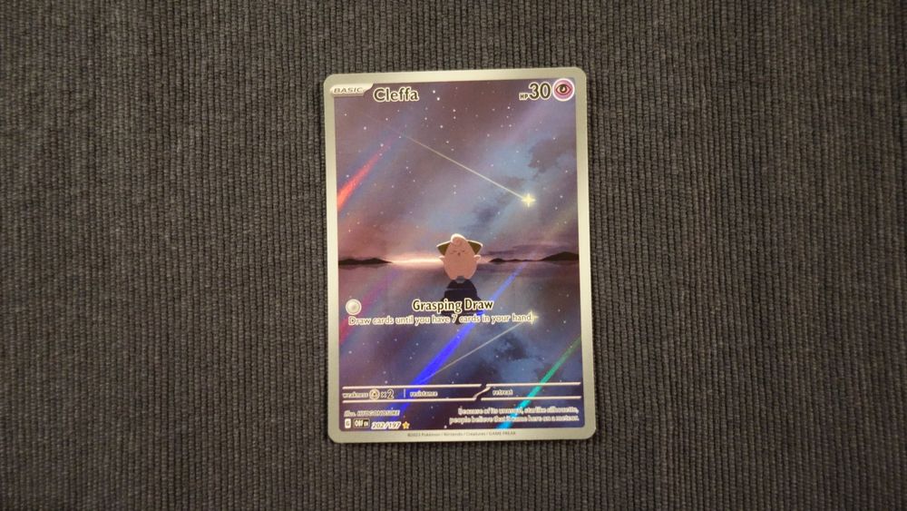 Cleffa Illustration Rare Obsidian Flames (EN) | Kaufen auf Ricardo