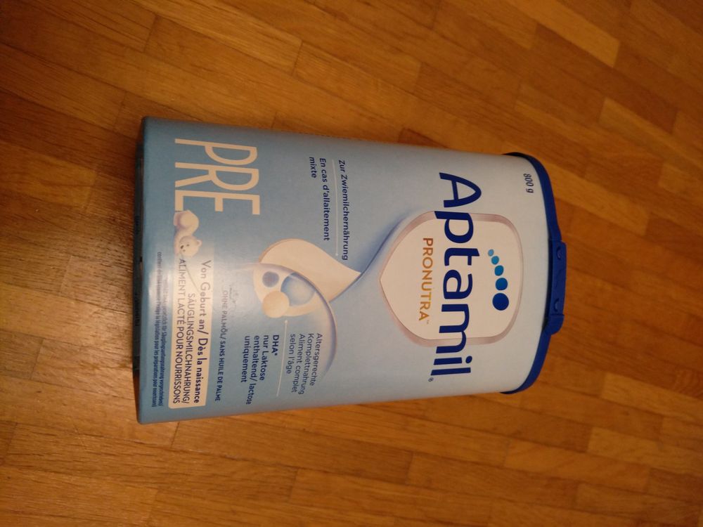 Aptamil Pre (Neu und originalverpackt) in Zürich für CHF 10 – mit Lieferung auf Ricardo kaufen