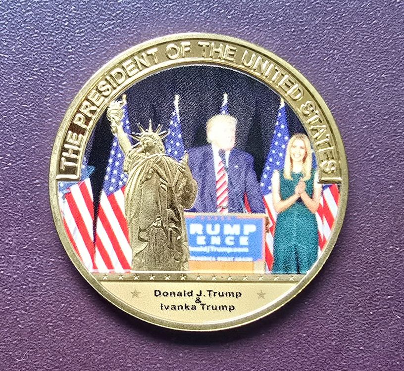 MAGA-Donald Trump Farbmünze/Gold (Neu und originalverpackt) in Hittnau ...