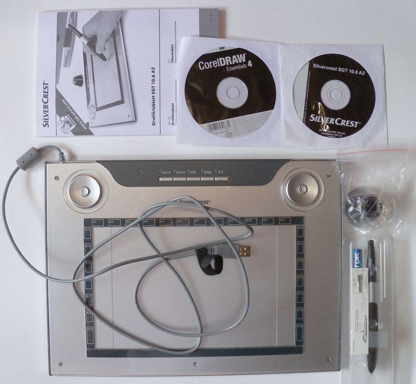 Grafiktablet Targa-SilverCrest SGT10.6A2 | Kaufen auf Ricardo