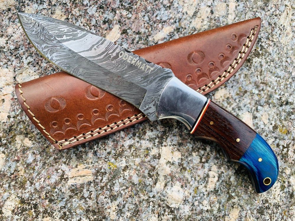 Damast Messer Fest. 22cm ODERMATT No. 22 | Acheter sur Ricardo