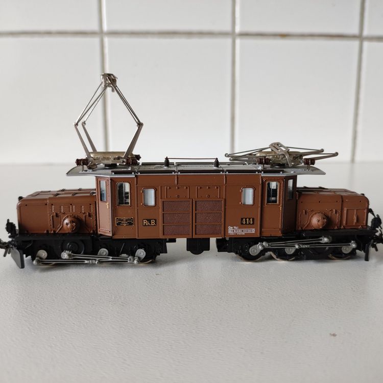 E-Lok RhB "Krokodil", Ge 6/6 I, Lok-Nr. 414 (Neu (gemäss Beschreibung ...