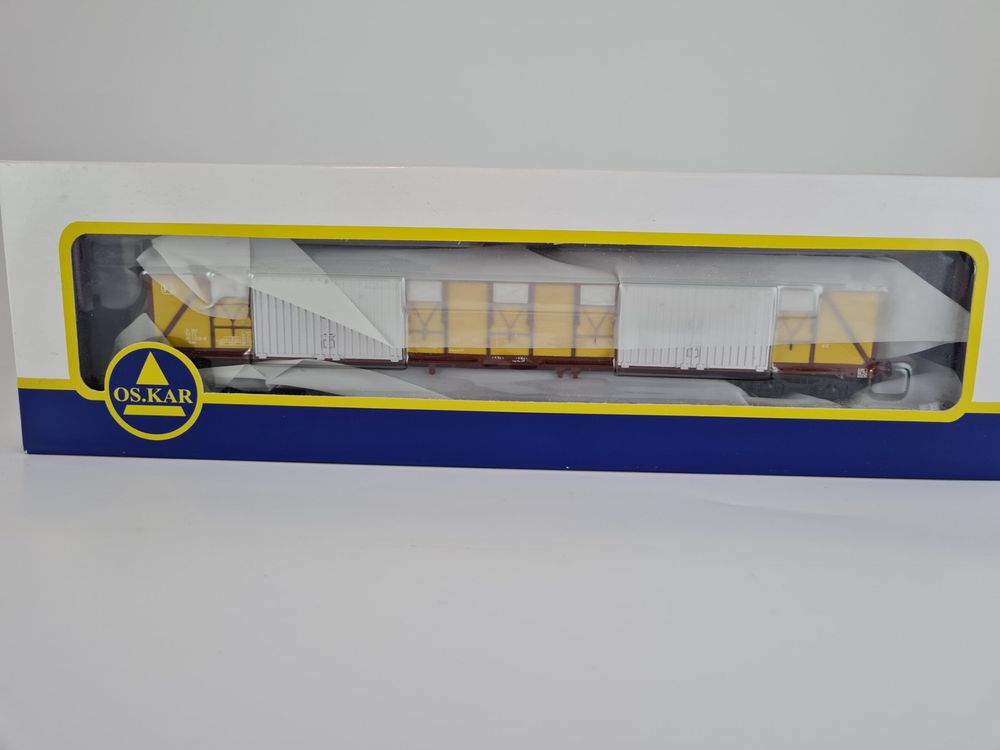 OS.KAR 4115 Gabs FS Trenitalia Güterwagen honiggelb H0 1:87 (Neu ...