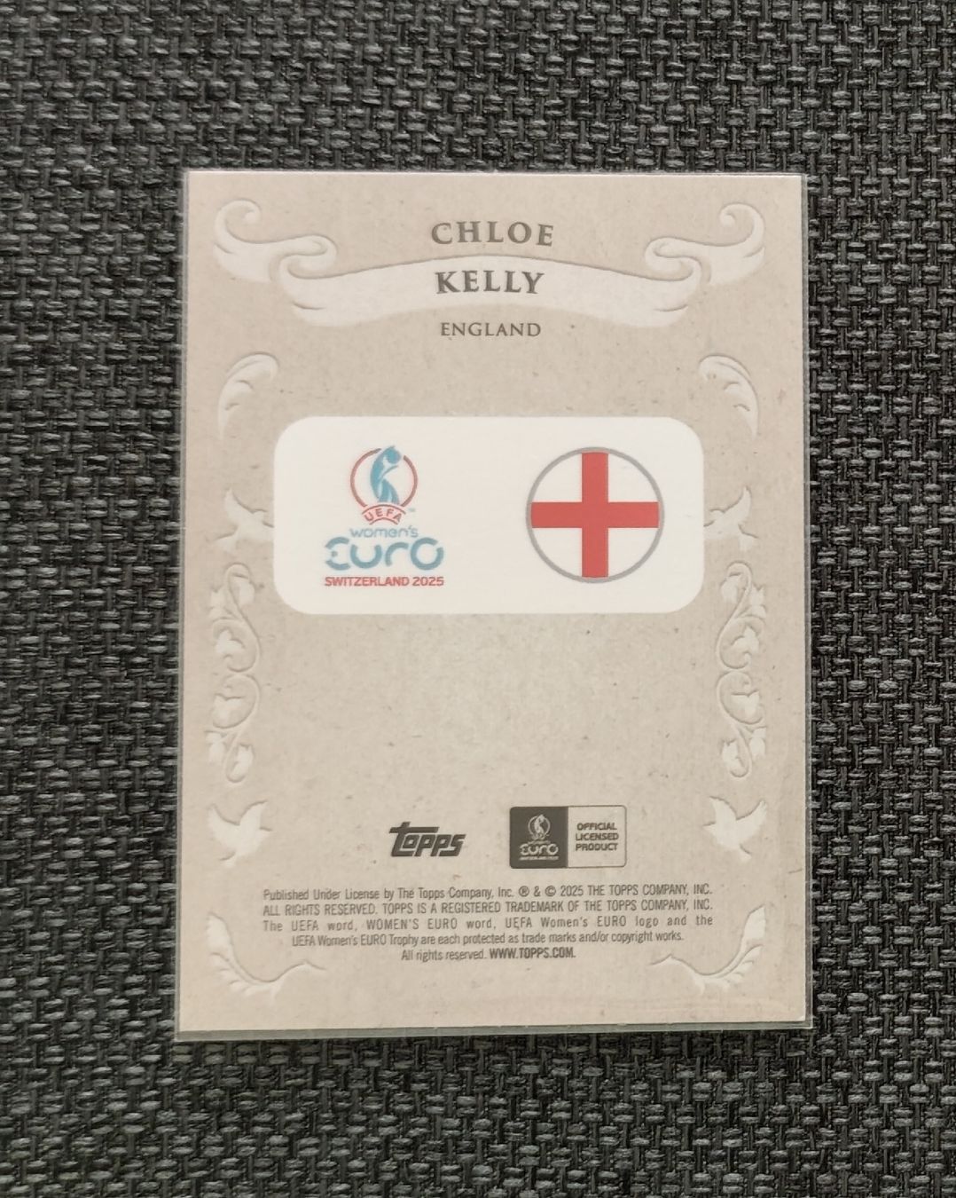 Chloe Kelly - Topps Merlin Womens Euro Fairytale Insert (Gebraucht) in ...