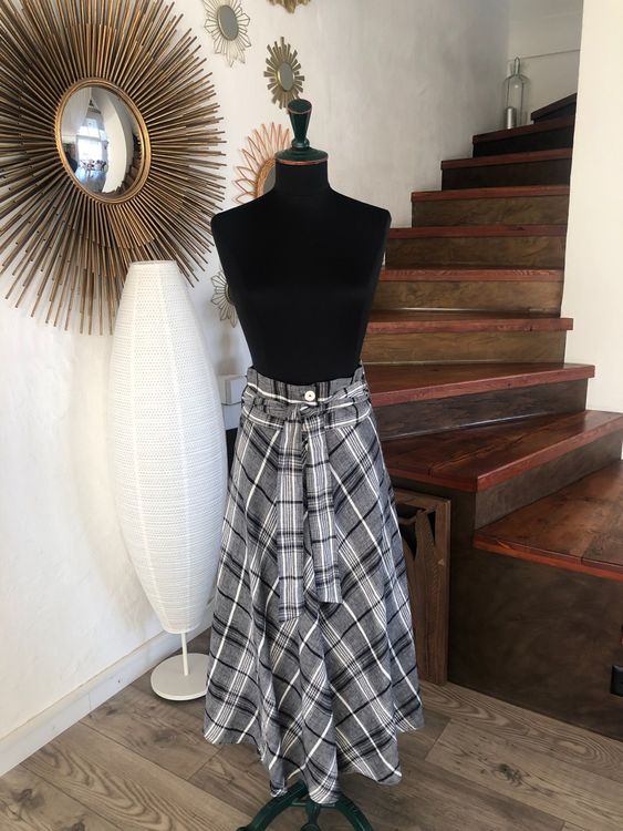 Longue jupe ZARA/ lin/ M | Kaufen auf Ricardo