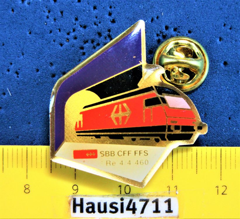 PIN SBB CFF FFS Re 4/4 460 KEIN SCHMID-MULLER PIN GLASIERT | Kaufen auf Ricardo