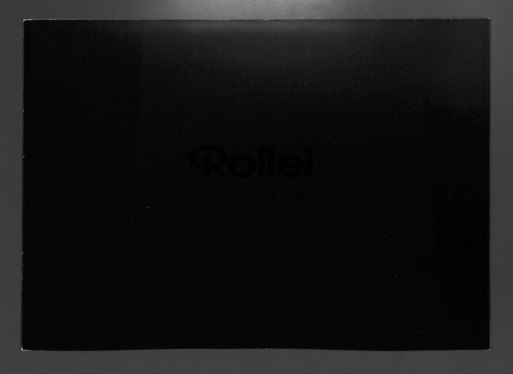 Rollei Fototechnic © Katalog + Poster 1983 (26 Seiten) (Neu (gemäss ...
