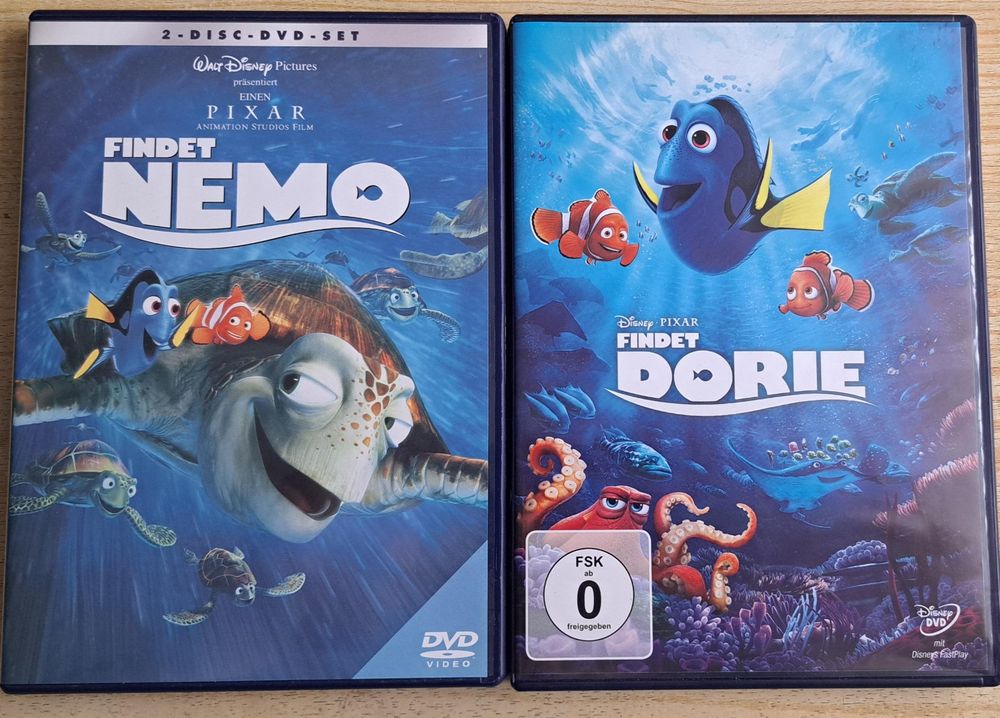 2 DVDs: Findet Nemo / Findet Dorie (Gebraucht) in Reiden für CHF 5 ...