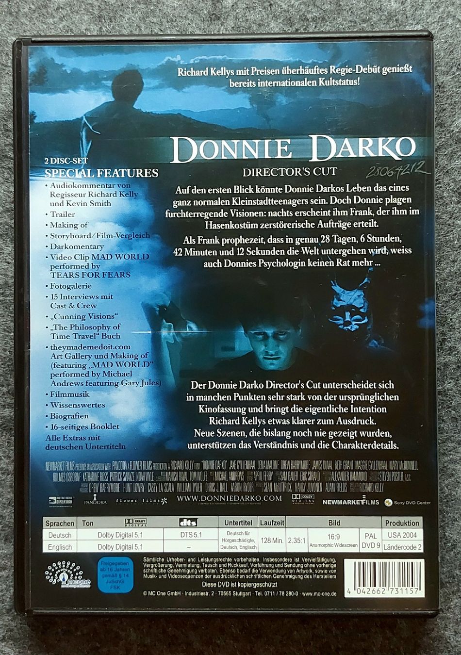 Donnie Darko - Director's Cut - DVD - Cult Film ( Deutsch)💥 (Gebraucht ...