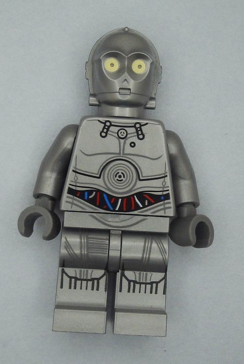 Lego Star Wars Minifigur Silver Protocol Droid (U-3PO) (Gebraucht) in ...