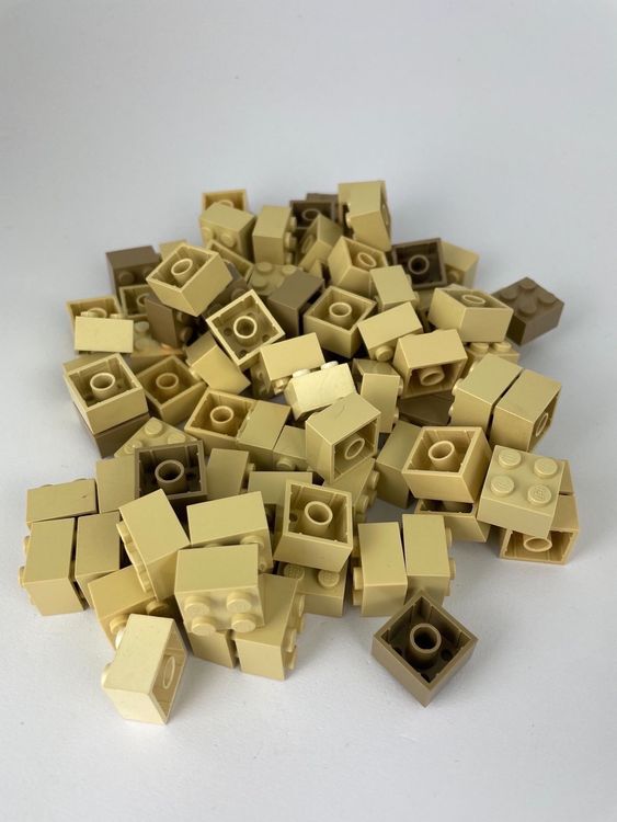 Lego 100 Stück Brick / Bausteine 3003 Tan / Beige 2x2 | Kaufen auf Ricardo