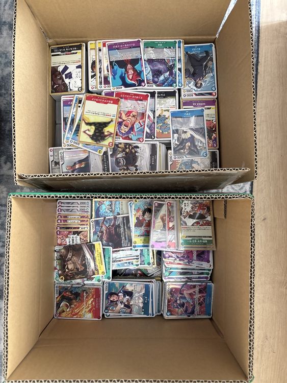 One Piece TCG Japanese Bulk ~4000 Cards Rares and Super Rare (Neu ...