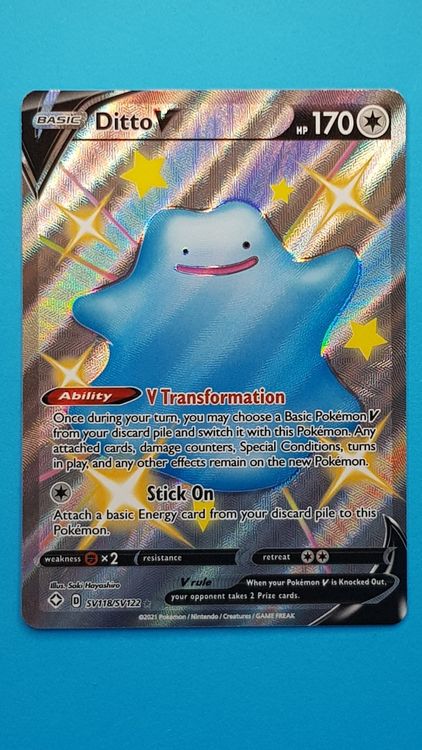 Ditto V + Ditto VMAX - Shiny Rare – Shining Fates - EN | Kaufen auf Ricardo
