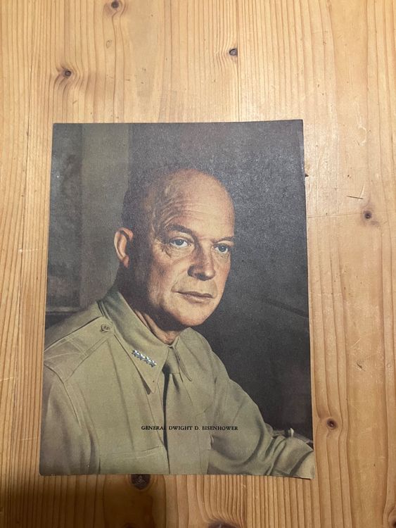 „Flyer“ Original 1944 USA General Dwight D. Eisenhower (Gebraucht) in ...