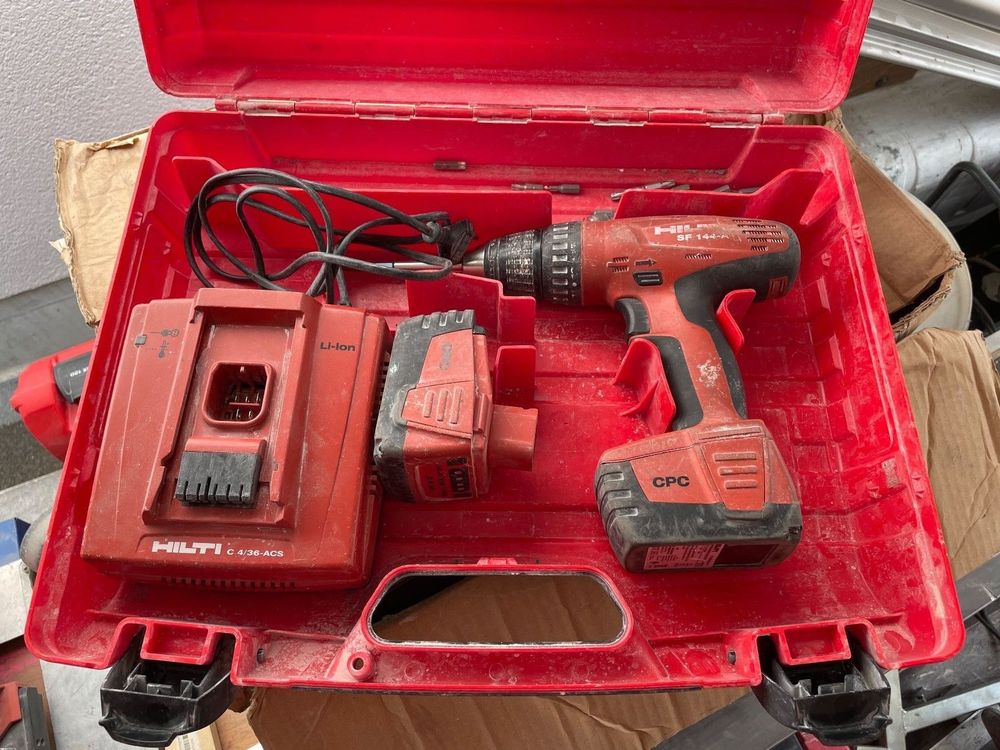 Hilti Akkuschrauber SF 144-A (D'occasion) à Uttwil pour CHF 92 – retrait uniquement | Acheter ...
