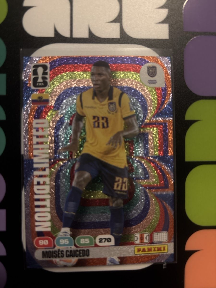 Moises Caicedo Panini World Cup 2026Limited Edition (Gebraucht) in ...