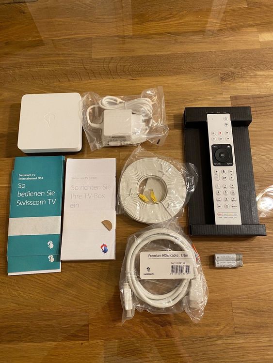 Swisscom TV Box komplett, Originalverp. | Kaufen auf Ricardo