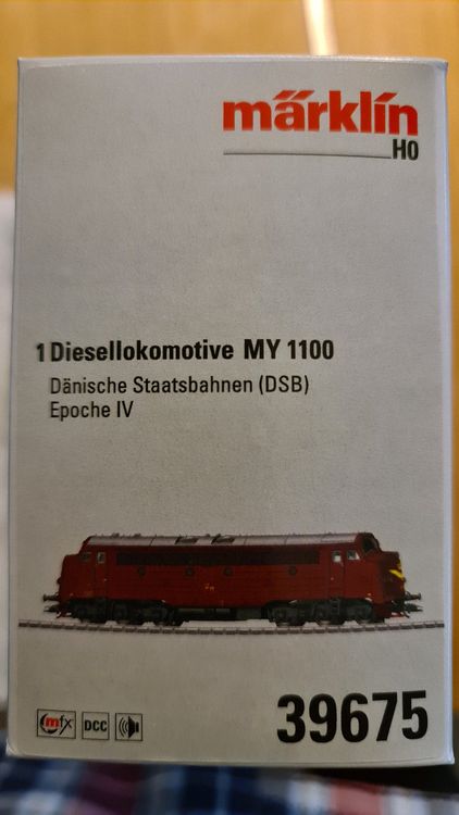 Märklin 39675 DSB My 1132 "Rundnase" (Neu und originalverpackt) in Anglikon für CHF 200 – mit ...