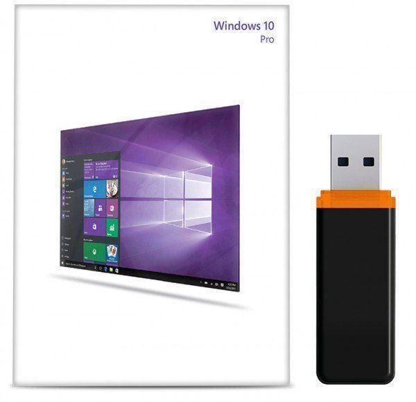 Windows 10 Pro auf USB-Stick Vollversion (Neu und originalverpackt) in ...