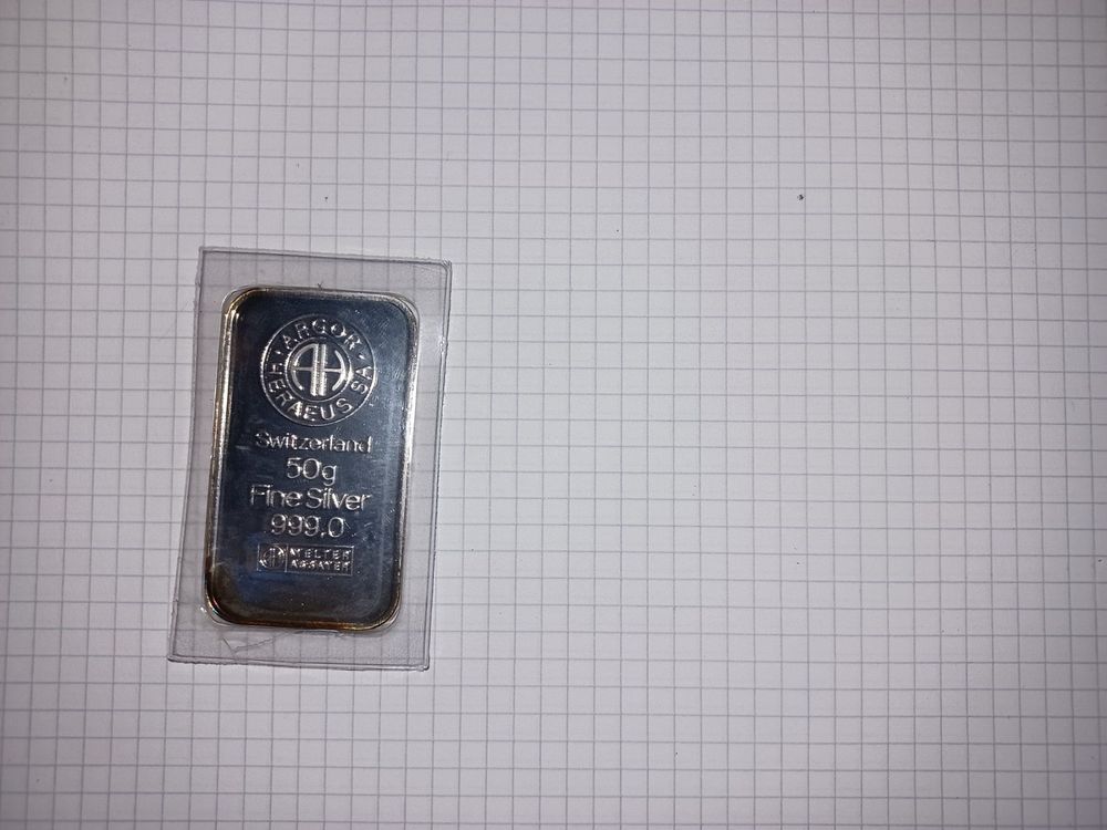 50g Fine Silver 999.0 | Kaufen auf Ricardo