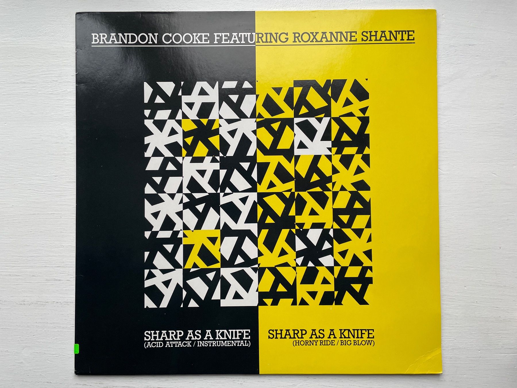 Brandon Cooke - Sharp As A Knife - 12" Maxi, 1989 (Gebraucht) in Zürich ...