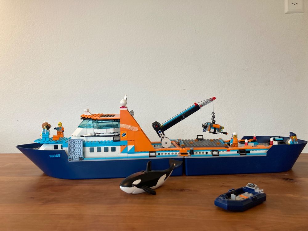 Arktis-Expeditionsschiff 60368 - Lego City - fast komplett (Gebraucht ...