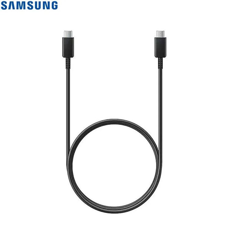Samsung Original USB-C Kabel, 100W, 5A, 1M, Schwarz (NEU) (Neu und ...