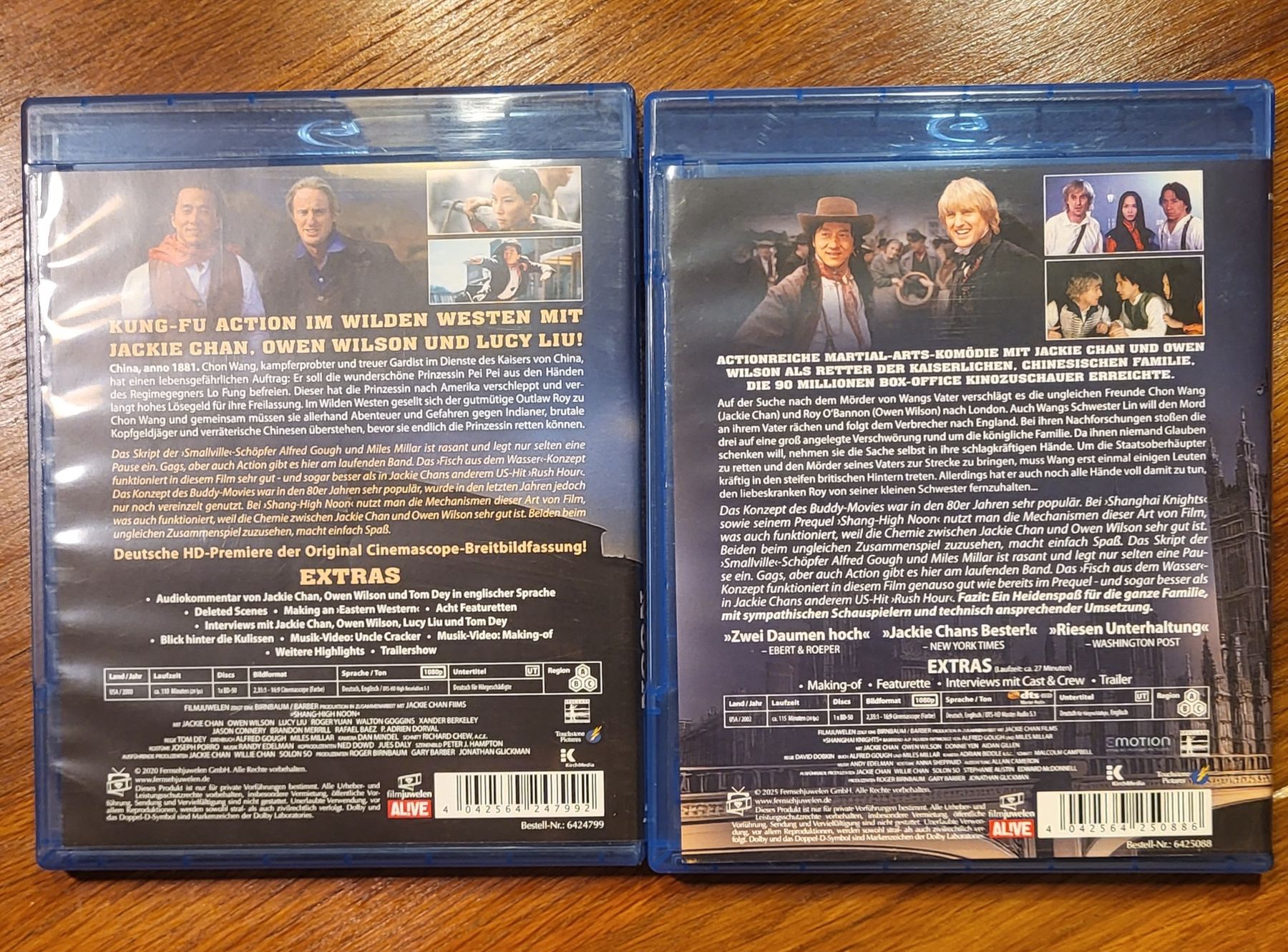 Shang-High Noon / Shanghai Knights / Blu-ray / Jackie Chan (Gebraucht ...