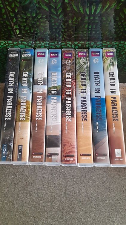 DEATH IN PARADISE STAFFEL 1-8 DVD (Gebraucht) in Wetzikon ZH für CHF 60 – mit Lieferung auf ...