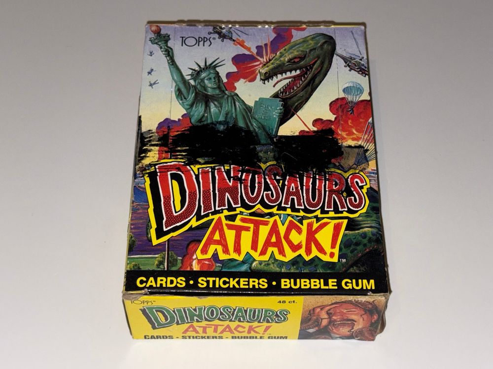 Stickers/Trading Cards TCG - Dinosaurs Attack! (Topps 1988) (Gebraucht ...