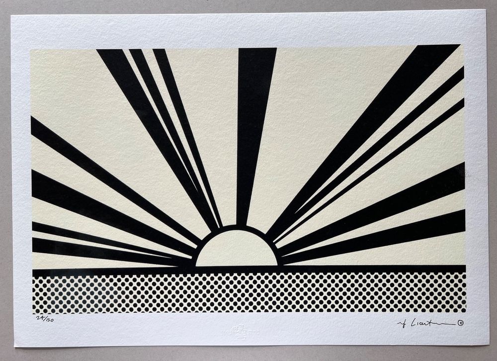 Roy Lichtenstein « Sunrise » 24/150 | Kaufen auf Ricardo