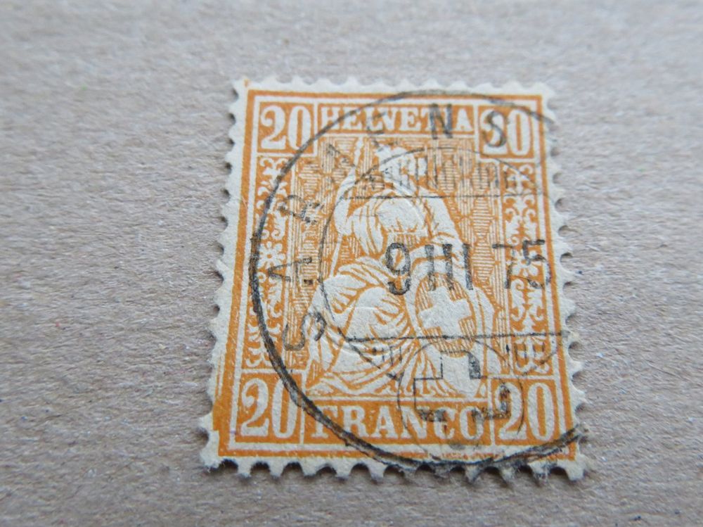 Nr. 32 Vollstempel "Sarmenstorf" signiert ab 1.- | Kaufen auf Ricardo