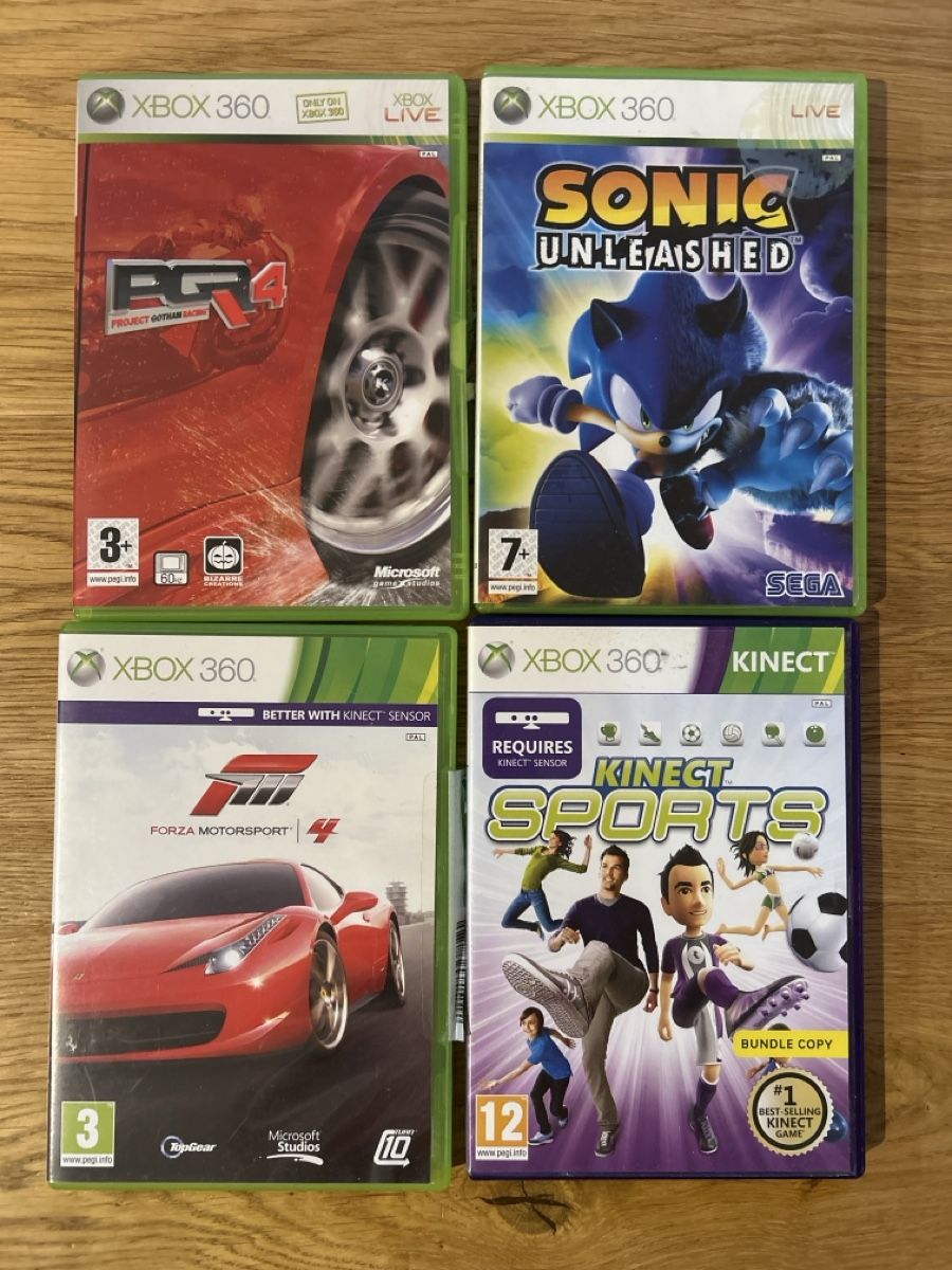 Xbox 360 Games Bundle - Forza, Sonic, Kinect & More! (Gebraucht) in ...
