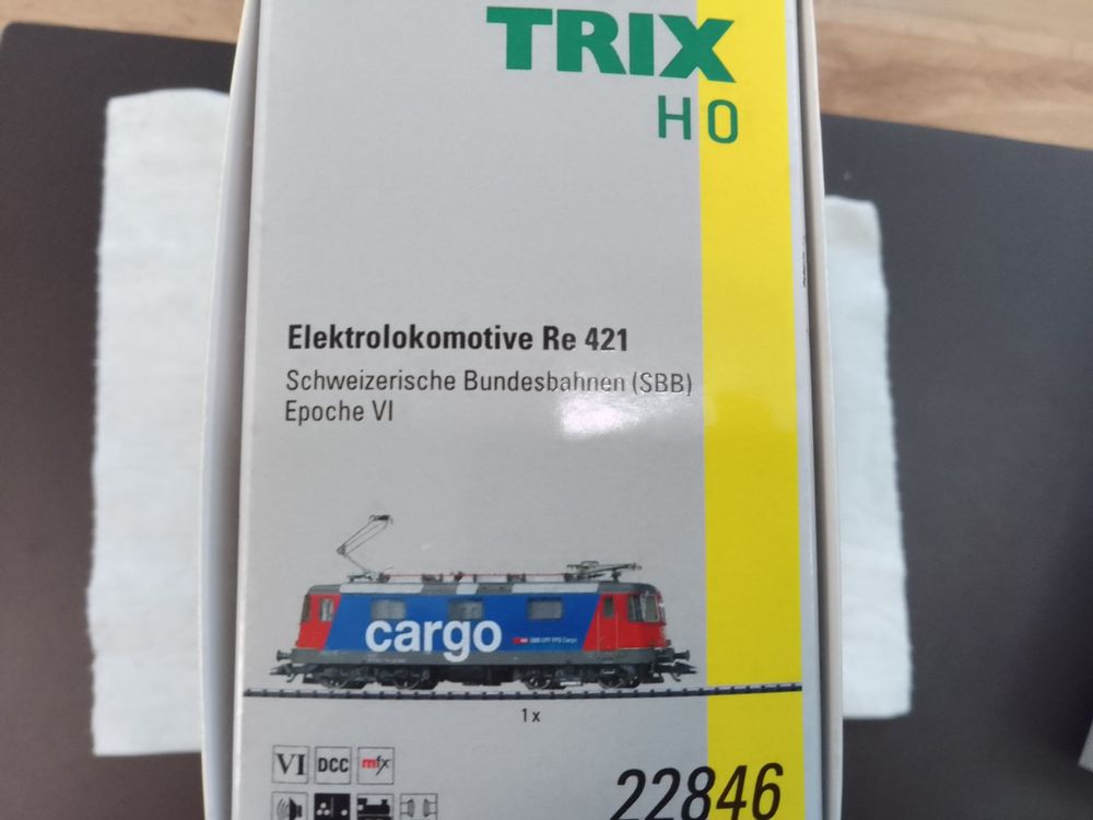 Trix Re 4/4 Cargo, Nr. 22 846, Digital mit Sound (Gebraucht) in Flums für CHF 230 – mit ...