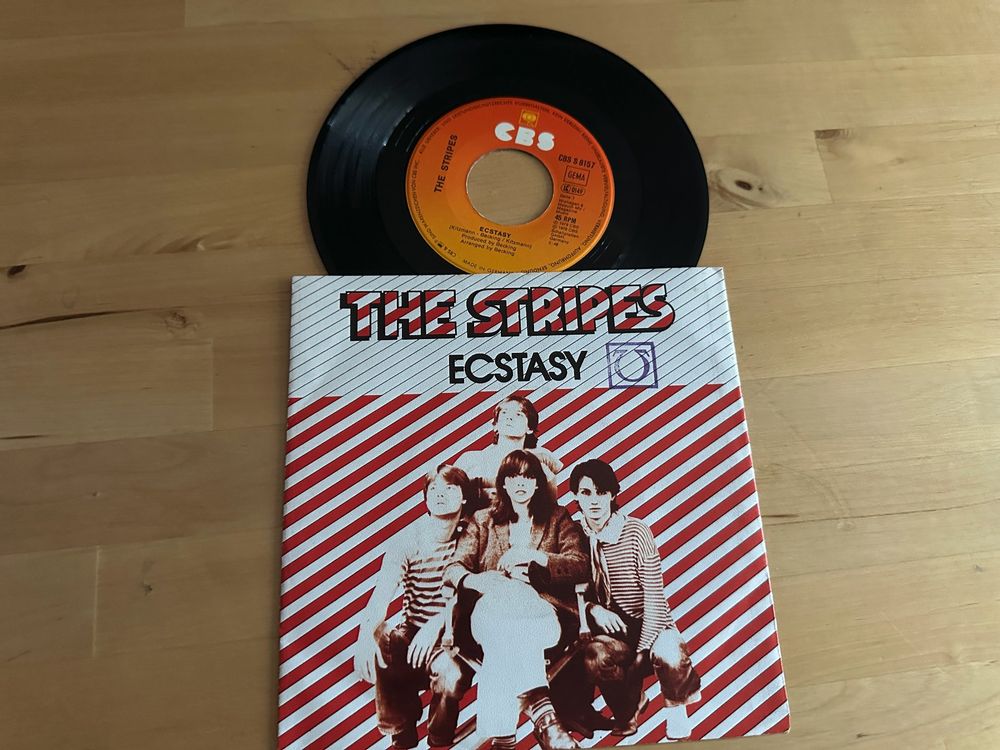 STRIPES NENA super rare Ecstasy Single NDW 7" 80^s Kult Top (Neu ...