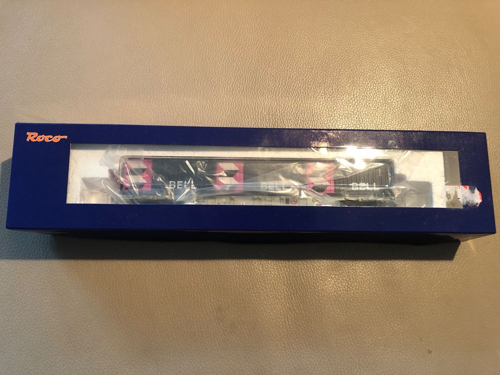 Roco H0 WS Containertragwagen SBB 66656 (Neu (gemäss Beschreibung)) in ...