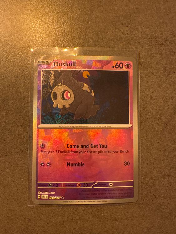 Duskull Masterball 035/131 Prismatic Evolutions (Neu (gemäss ...